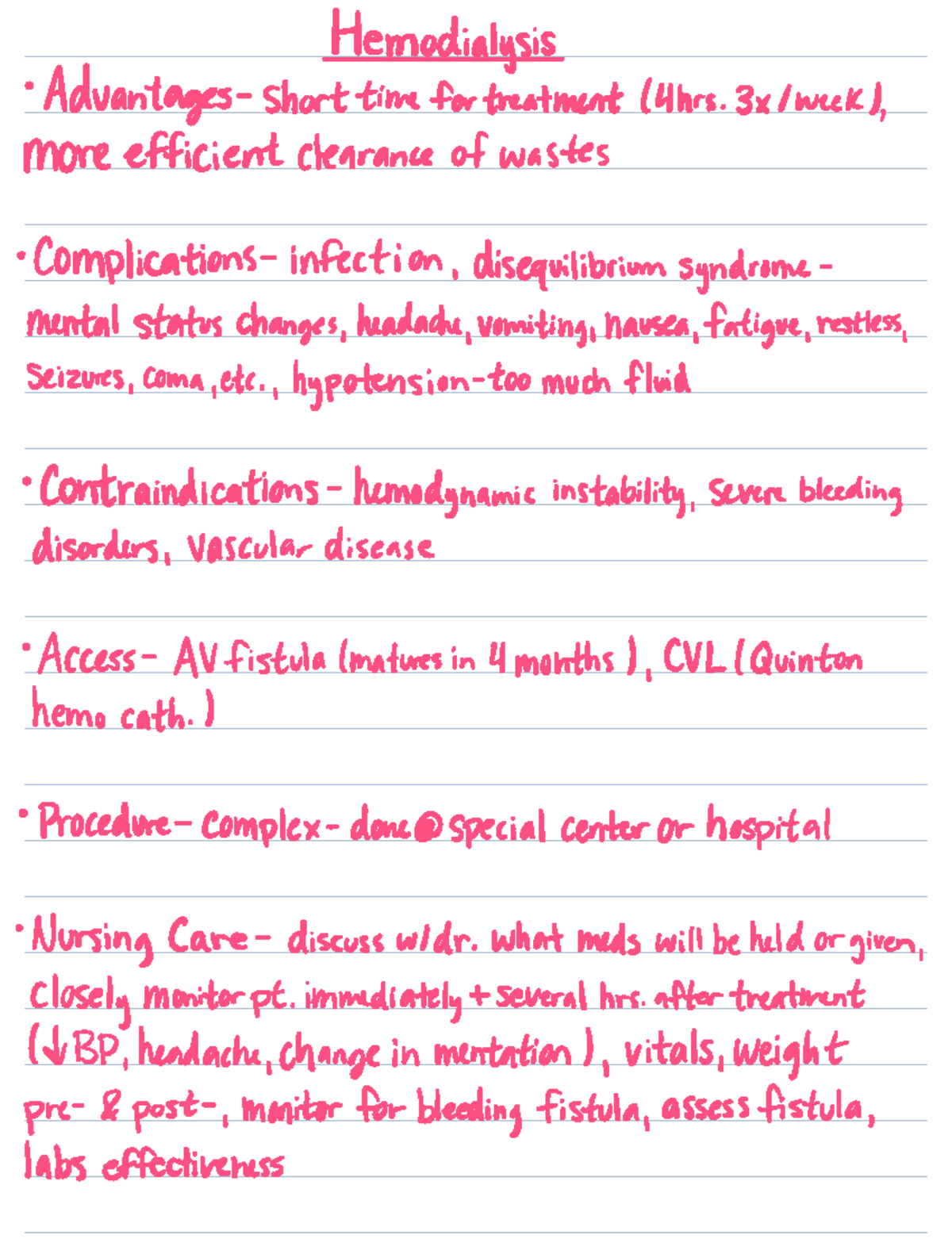 Hemodialysis & Peritoneal Dialysis Overview: Advantages, Complications ...