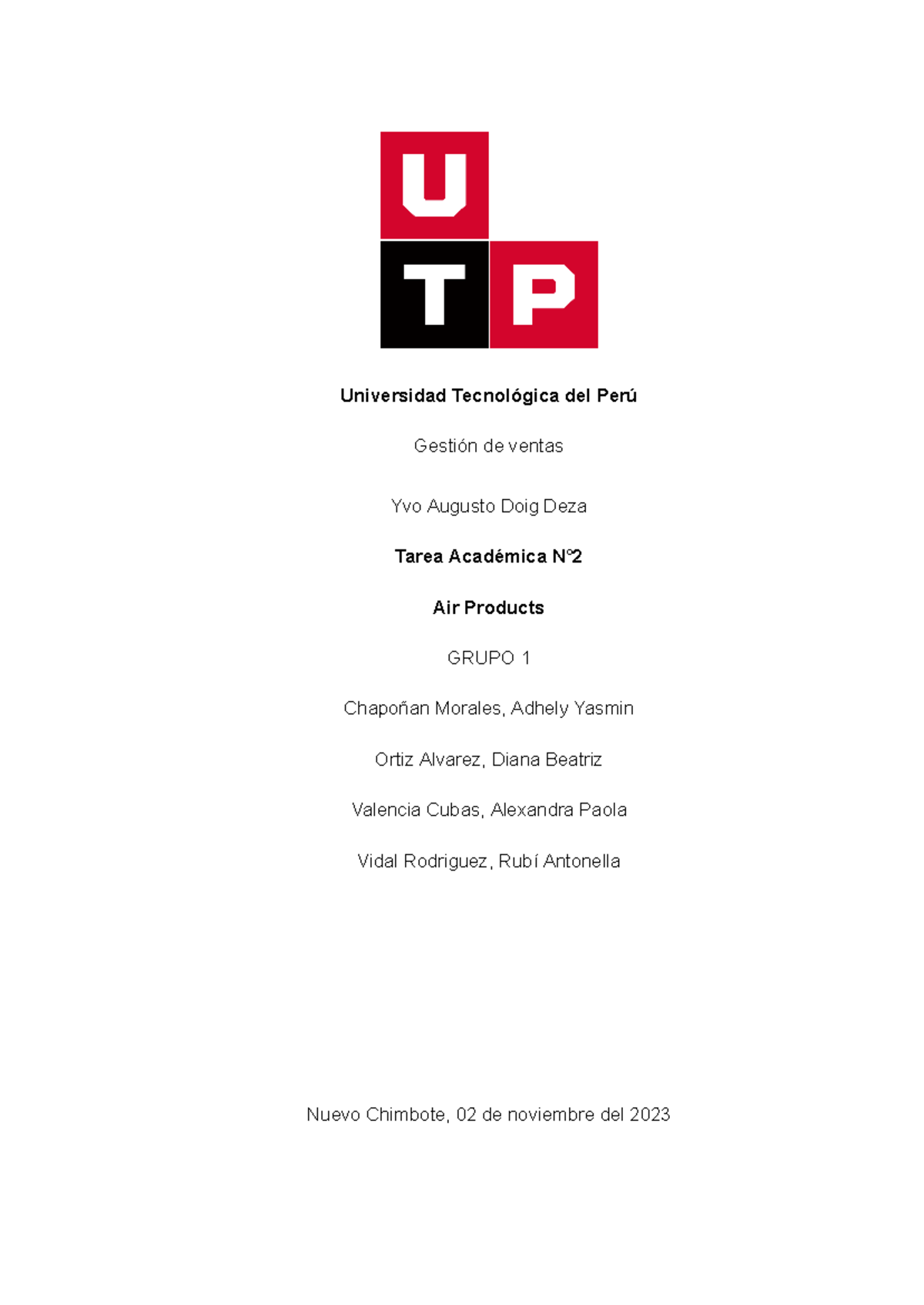 TA3 - Gestión de Ventas - Pronósticos y Estrategias Comerciales - Studocu