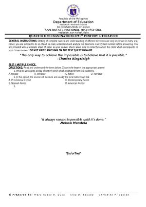 Activity 1 - TEXTUAL AIDS Activity 1: Matching Type Directions: Match ...
