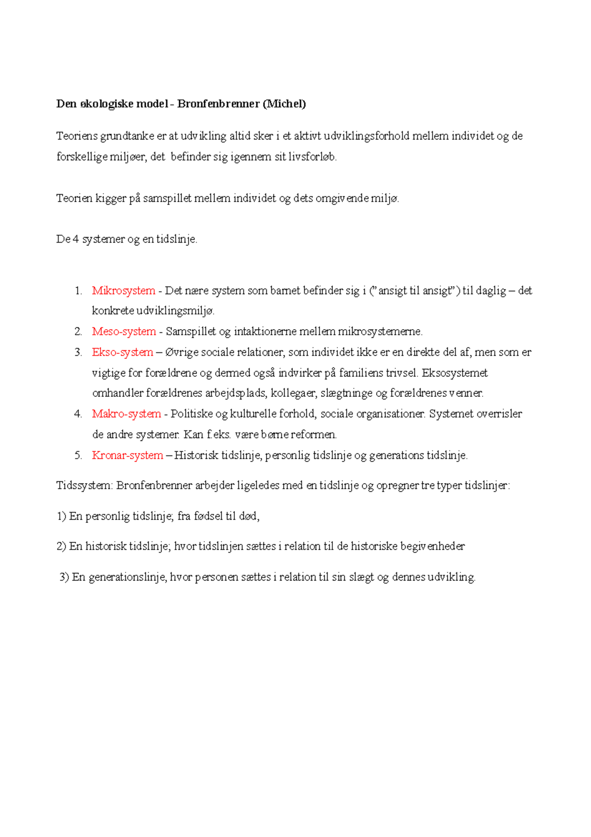 Noter til eksamen - God notet til 2 semester på ucl - Den økologiske ...