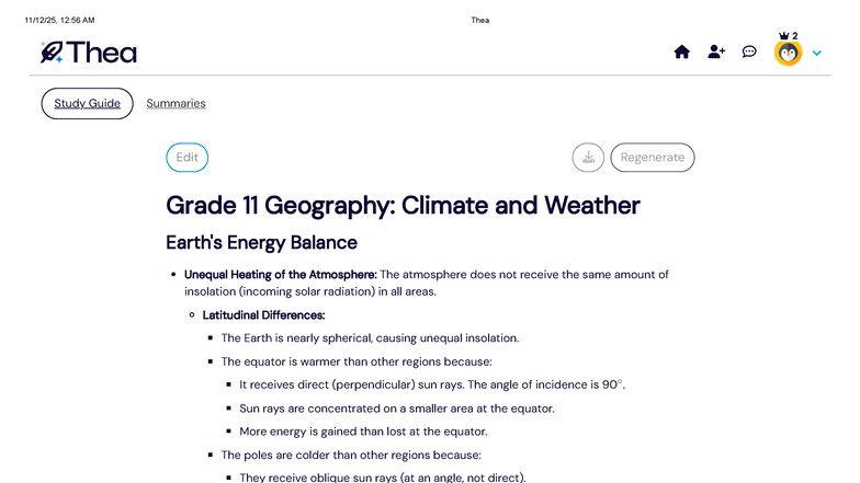 Grade 11 Geography: Climate & Weather Study Guide (TERM 1) - Studocu
