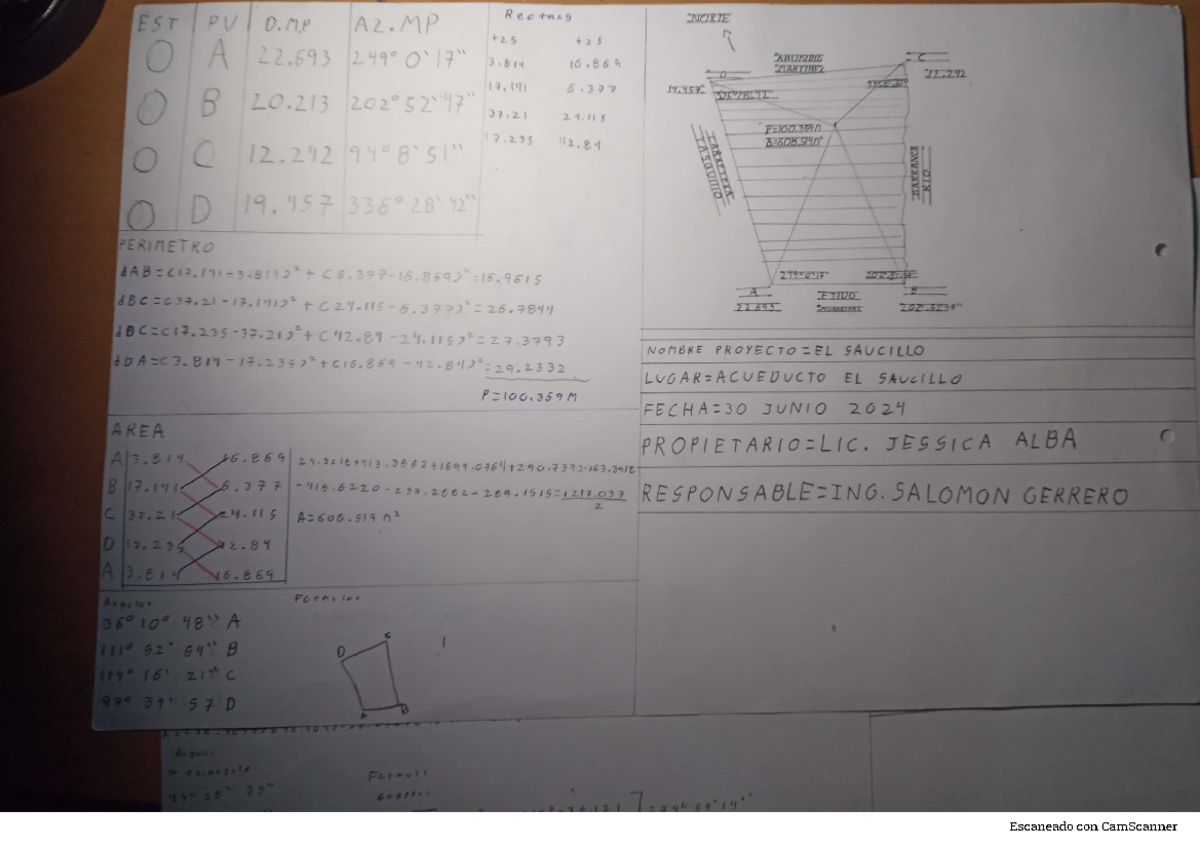 P010 anavarretec - Ssjsjsjs - Planimetría Y Altimetría - EST PV D.M AZ ...