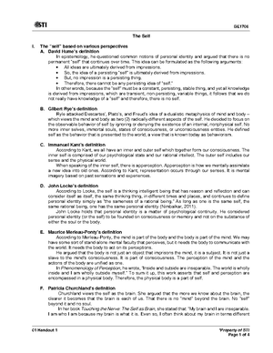 Euthenics 1 - Studocu