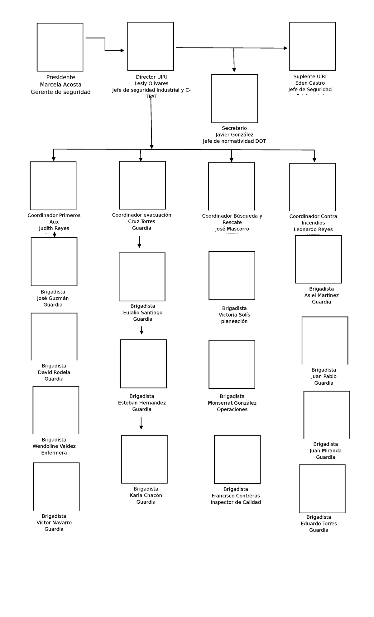 Organigrama de la UIRI - Estructura y Funcionarios Clave - Studocu
