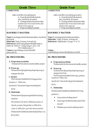 Detailed Lesson PLAN Grade 10 ( Research Definition Characteristics and ...