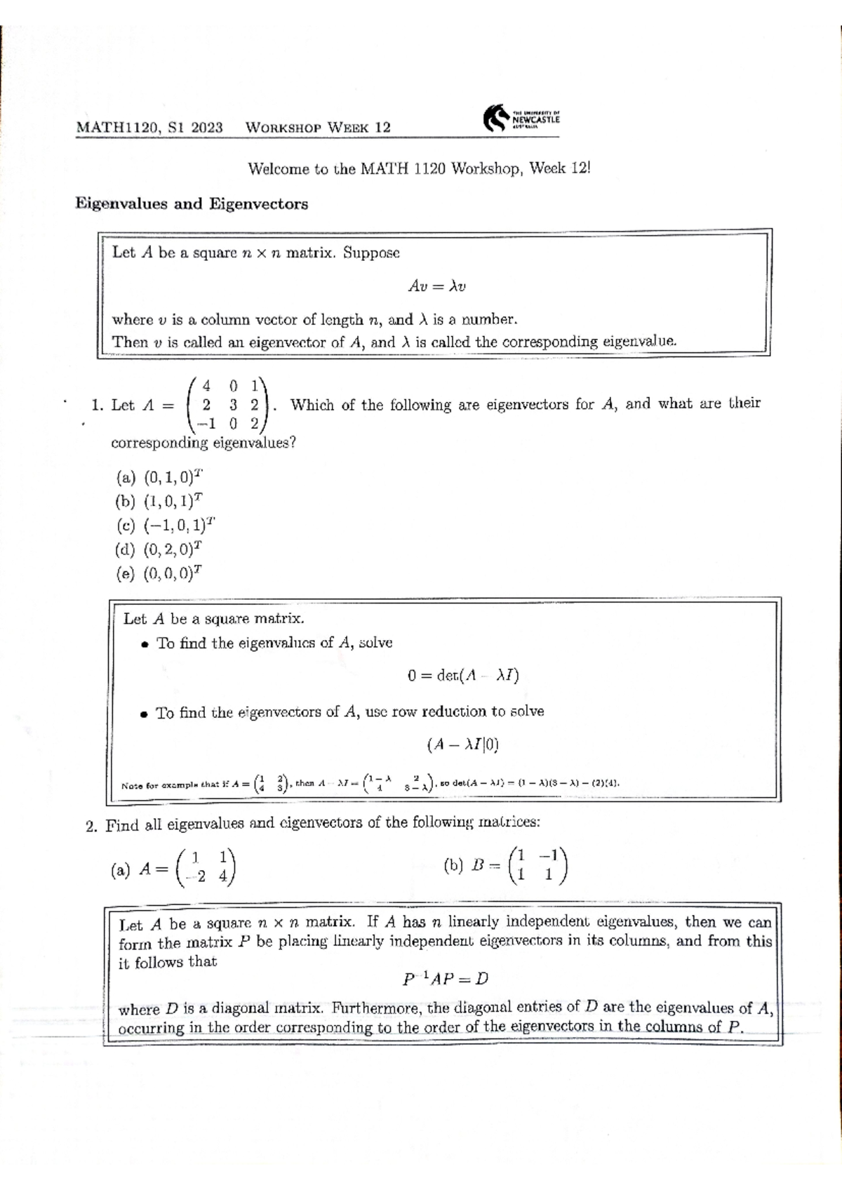 Math Quiz - math class - MATH1110 - Studocu