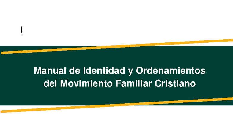 Guía del Promotor del Movimiento Familiar Cristiano 1 2 - Studocu