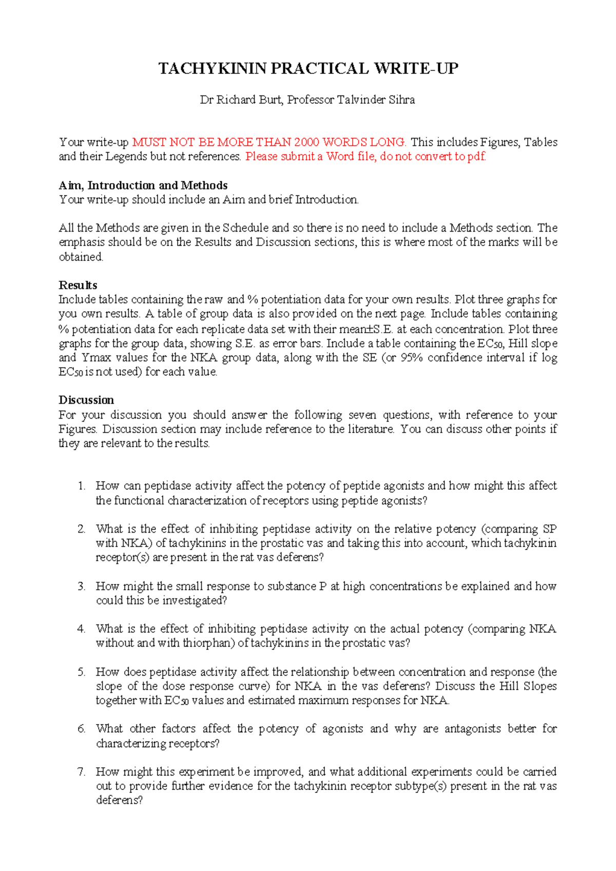 TACHYKININ PRACTICAL WRITE-UP INSTRUCTIONS (TK) - Studocu