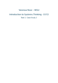 D372 - Introduction to Systems Thinking - Studocu