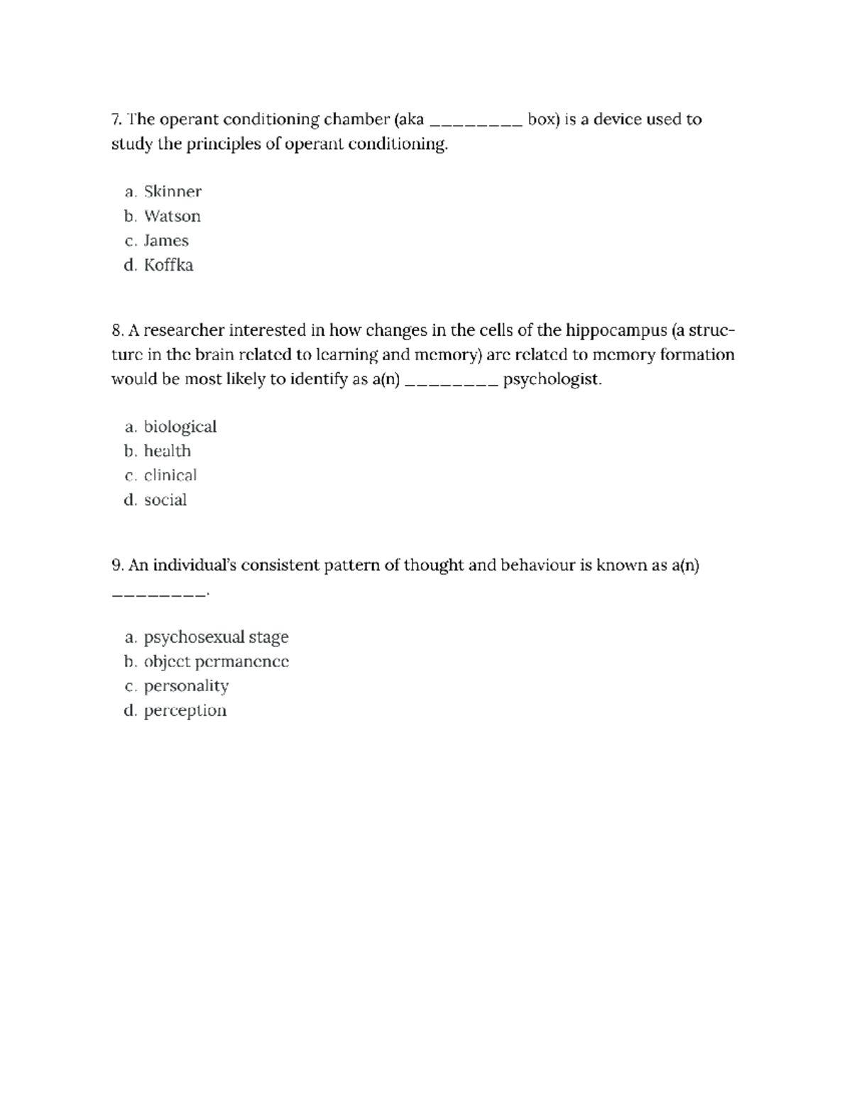 Textbook test - Question for test - AFA 100 - Studocu