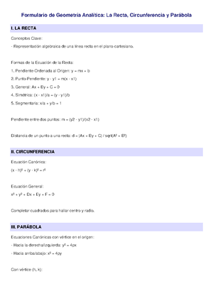 Resolución de Ejercicios de Rectas - Ejercicios y Soluciones - Studocu