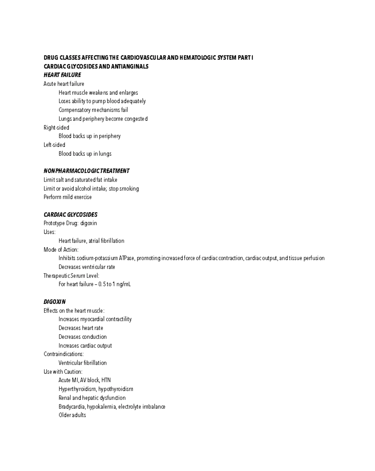 NSG 318 Exam #2 Blueprint: Drug Therapy & Nursing Implications - Studocu