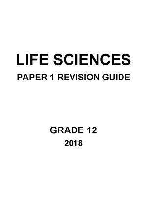 Gr.11 Topic Test Respiration - LIFE SCIENCES - Grade 11 TOPIC TEST ...