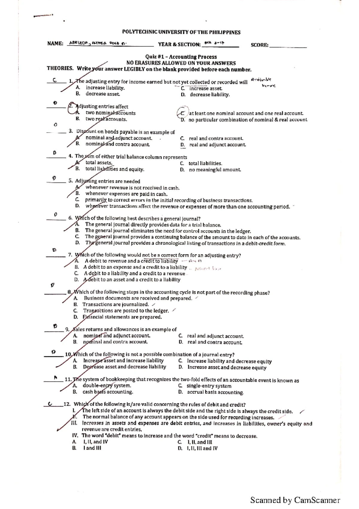 05 Inventory Management KEY - Chapter 5 Inventory Management Answer Key ...