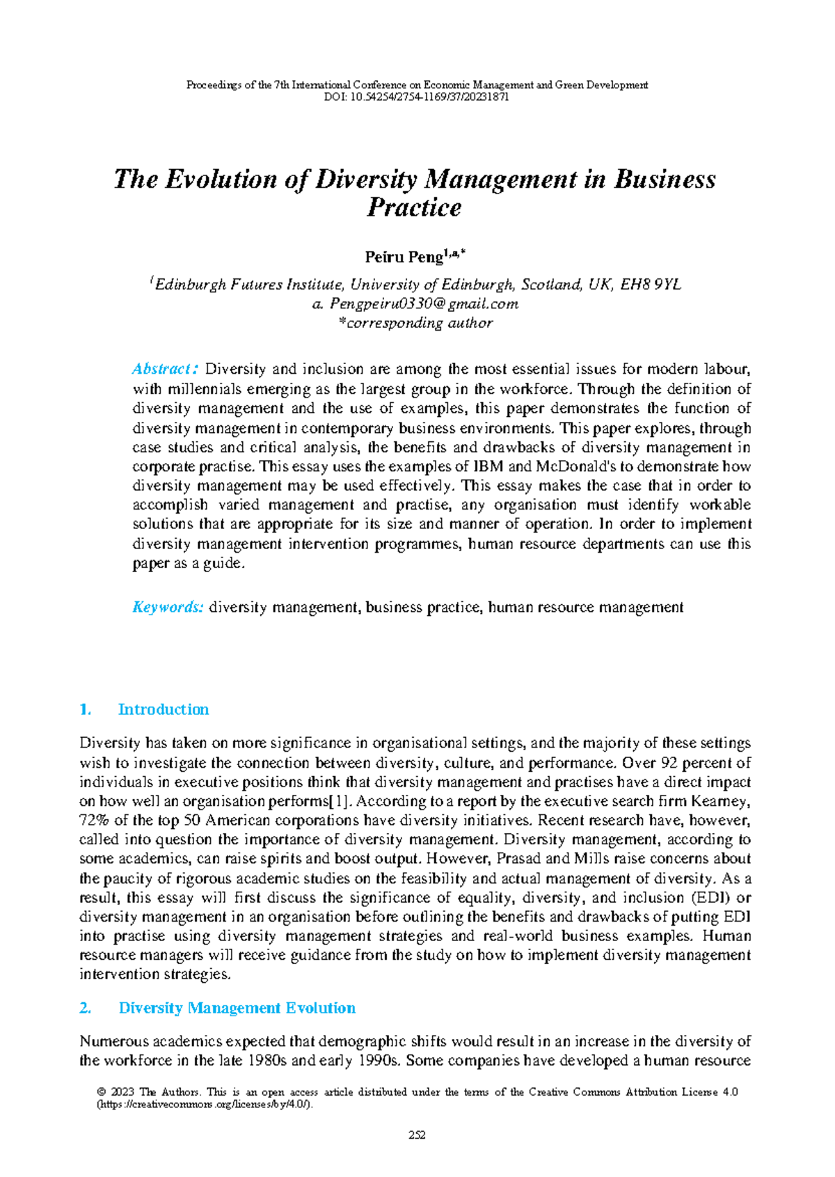 Diversity Management Evolution in Business: Insights & Case Studies ...