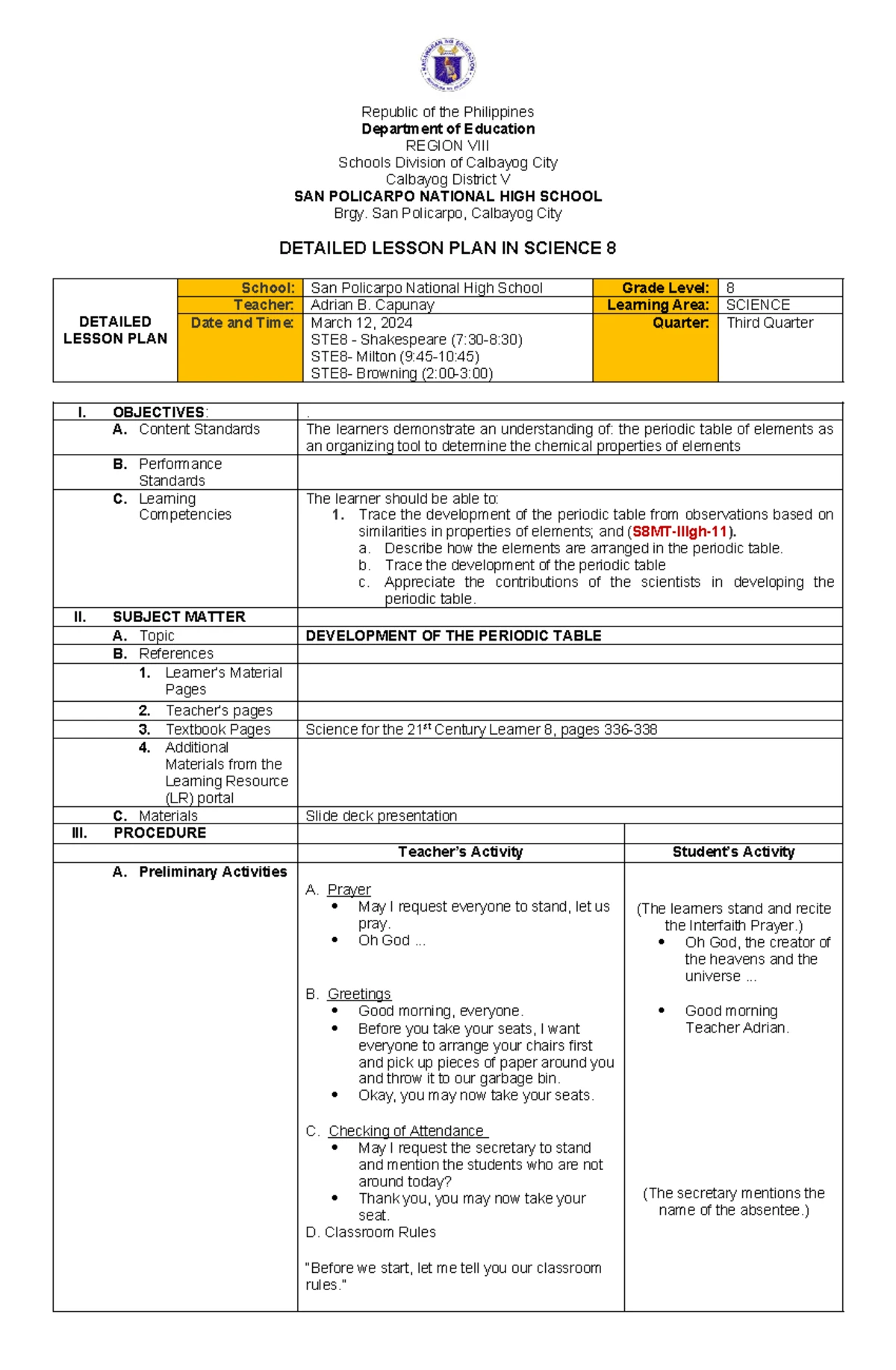 WS Kinder Q1 Week-3 ver2 - Gawaing Pampagkatuto sa Kindergarten Linggo ...