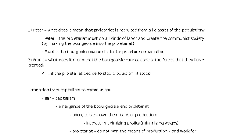 Analysis of Capitalism, Socialism, and Communism (SOC 101) - Studocu