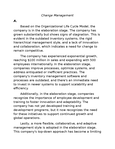 C721 - Change Management - Studocu