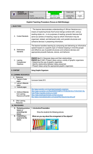 Grade 6 DLP TLE Agriculture - Week 1 - DAILY LESSON PLAN IN TLE6 ...