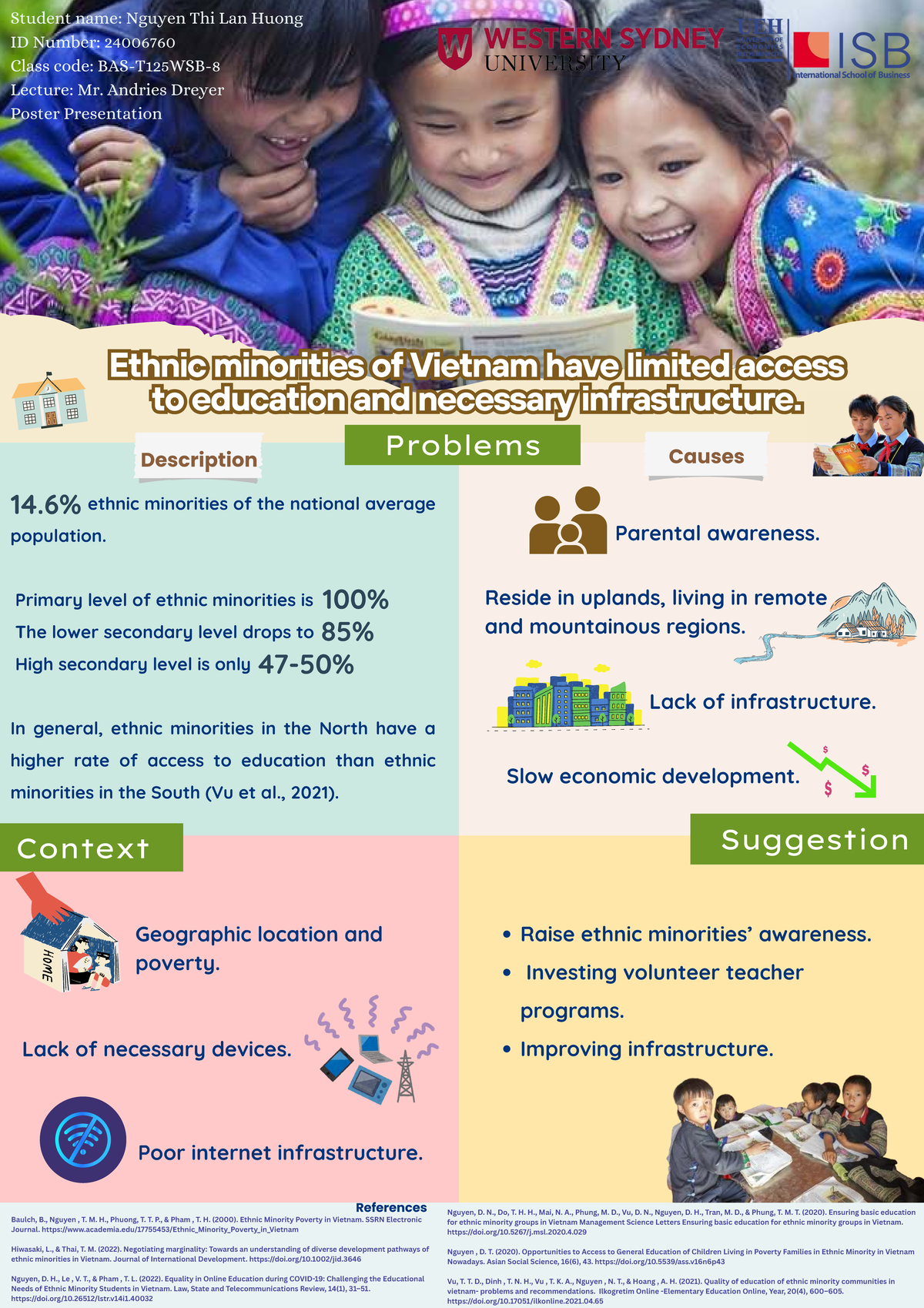 BAS Lecture: Poster Presentation on Ethnic Minorities' Education in ...