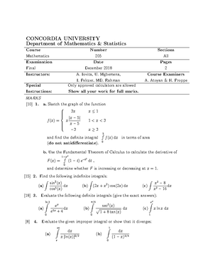 Formulas 2: Convergence & Divergence Tests for Series Analysis - Studocu