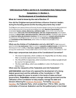 [Solved] Explain how Enlightenment ideas influenced the founding of the ...