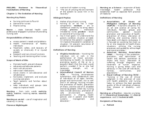 NCM 109 Lecture - NCM 109 Lecture: CARE OF MOTHER, CHILD AT RISK OR ...