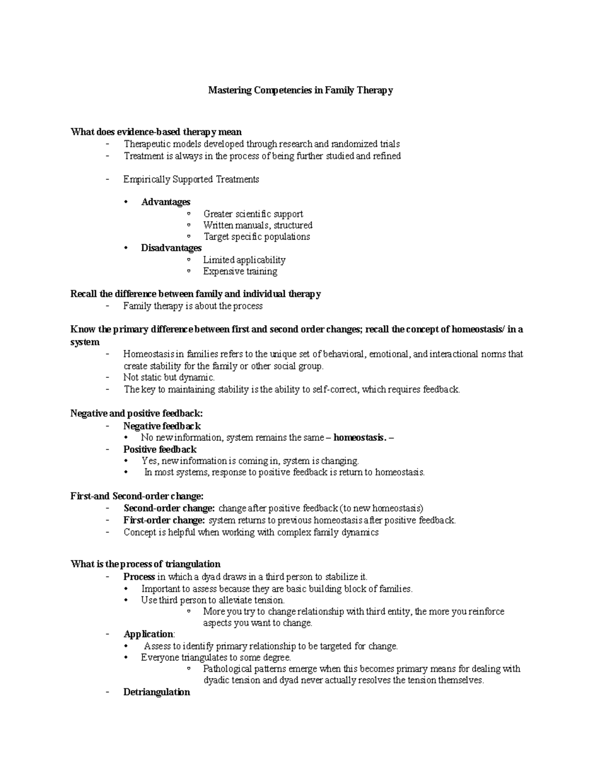 Mastering Family Therapy Competencies: Key Concepts and Applications ...