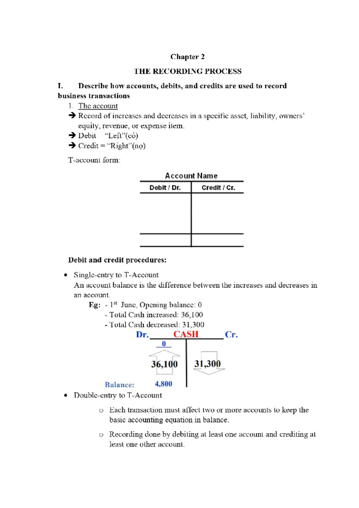 Chapter 2 - Accounting Principles - NEU - Studocu