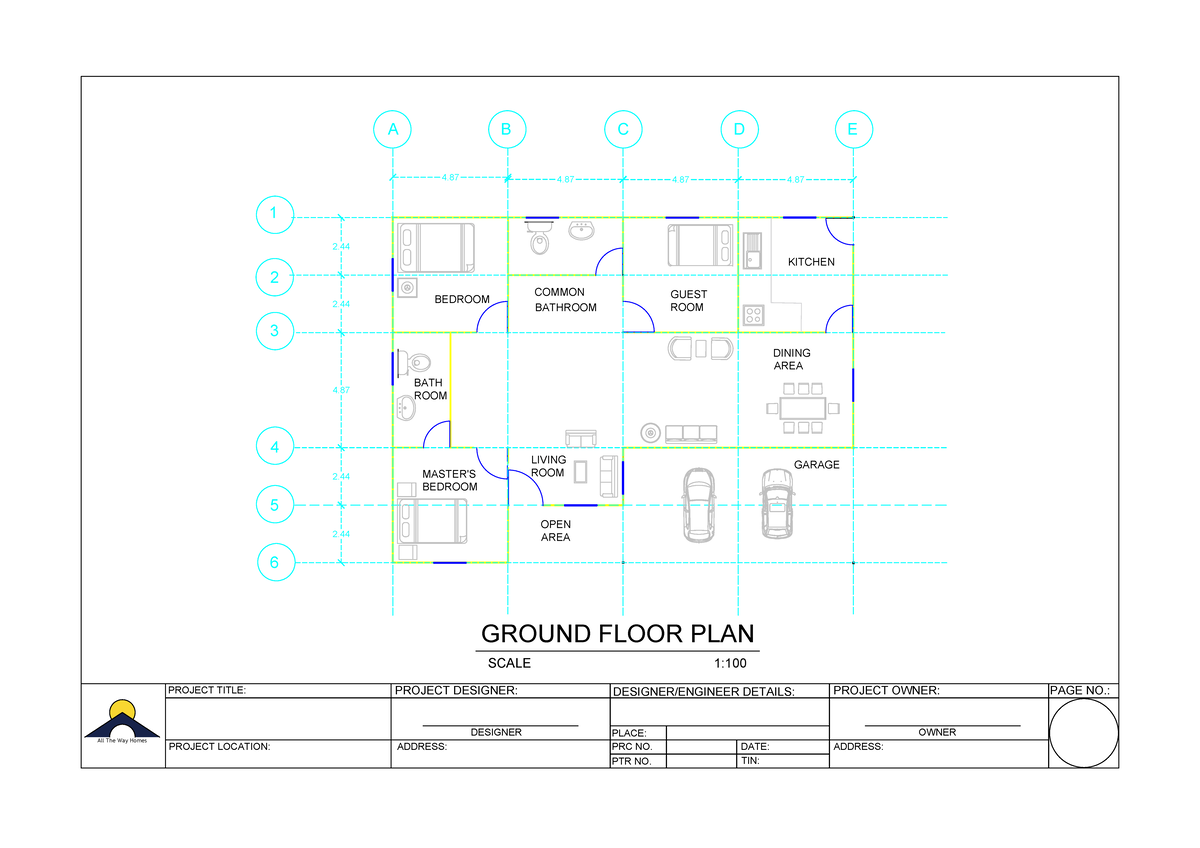 Drawing 4-Title Block - PROJECT TITLE: PROJECT LOCATION: PROJECT ...