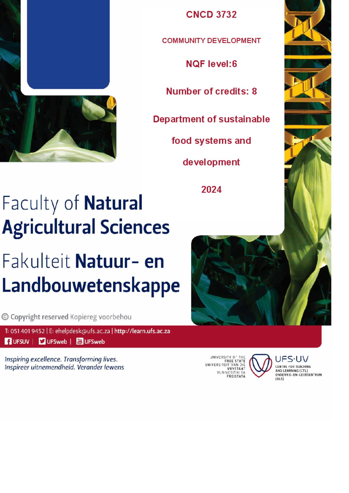 CNCD 3732 Community Development Study Guide & Assessment Overview - Studocu