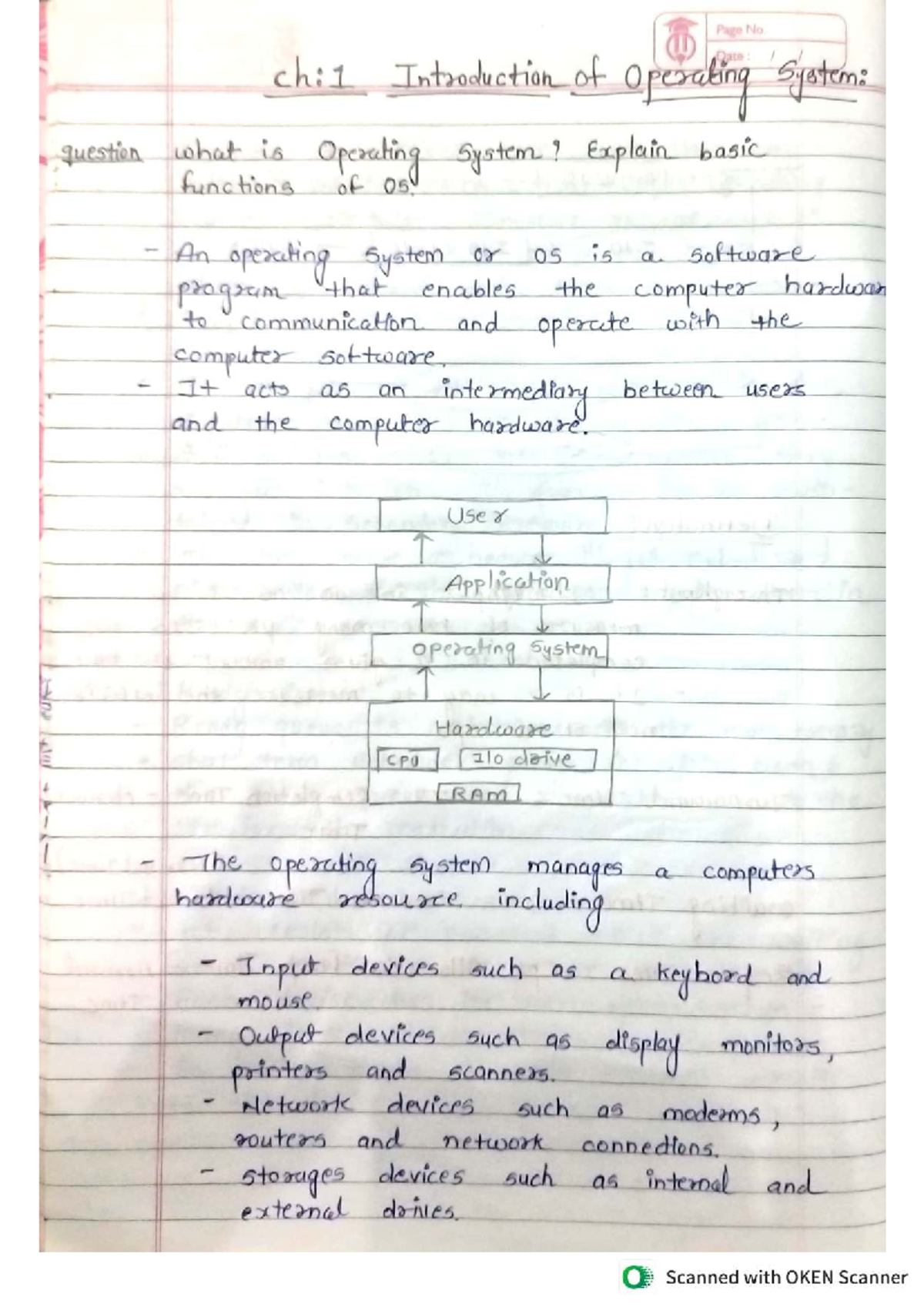 FOS CH 1 - Introduction to Operating Systems: Functions & Structures ...