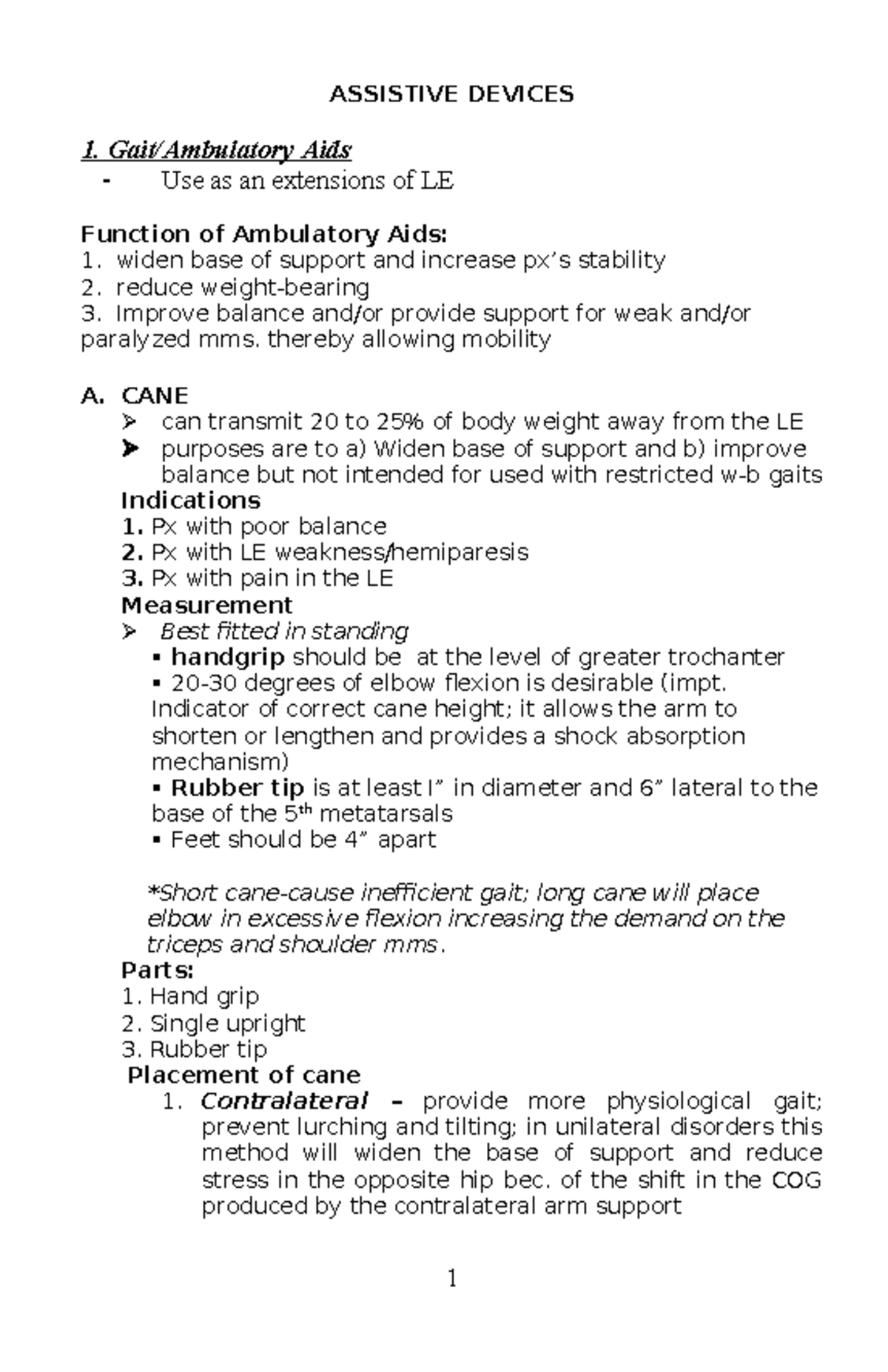 Assistive Devices: A Comprehensive Guide to Ambulatory Aids and ...