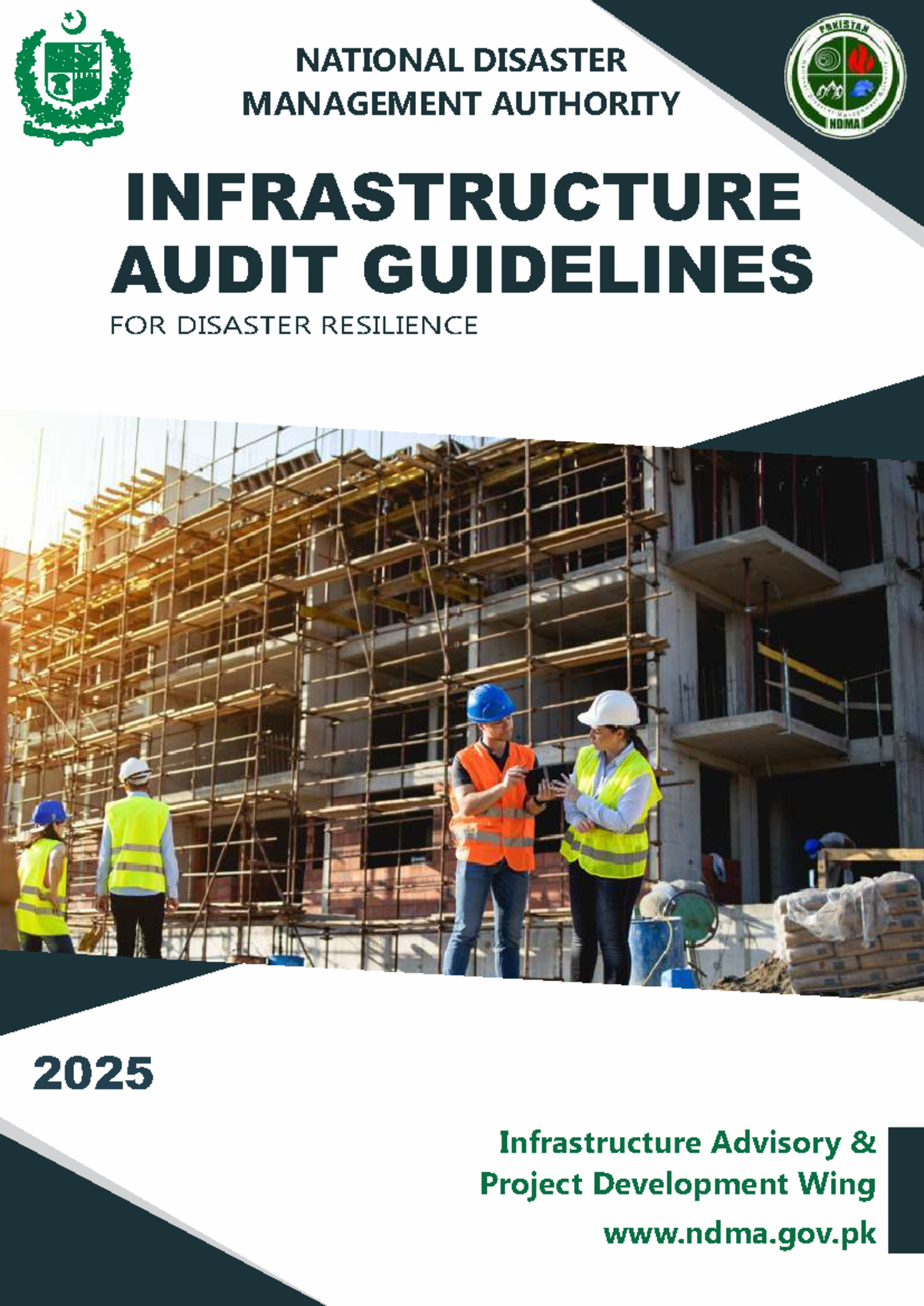 NDMA Infrastructure Audit Guidelines for Disaster Resilience 2025 - Studocu