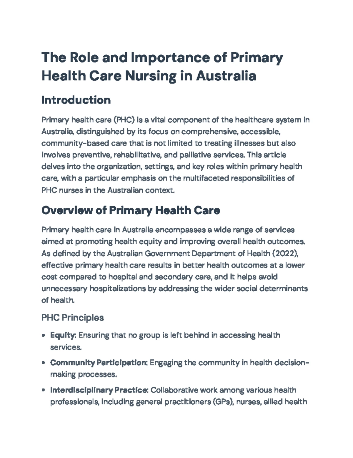 Social Gradient and Health Equity: Understanding Disparities in Outcomes - The Social Gradient ...
