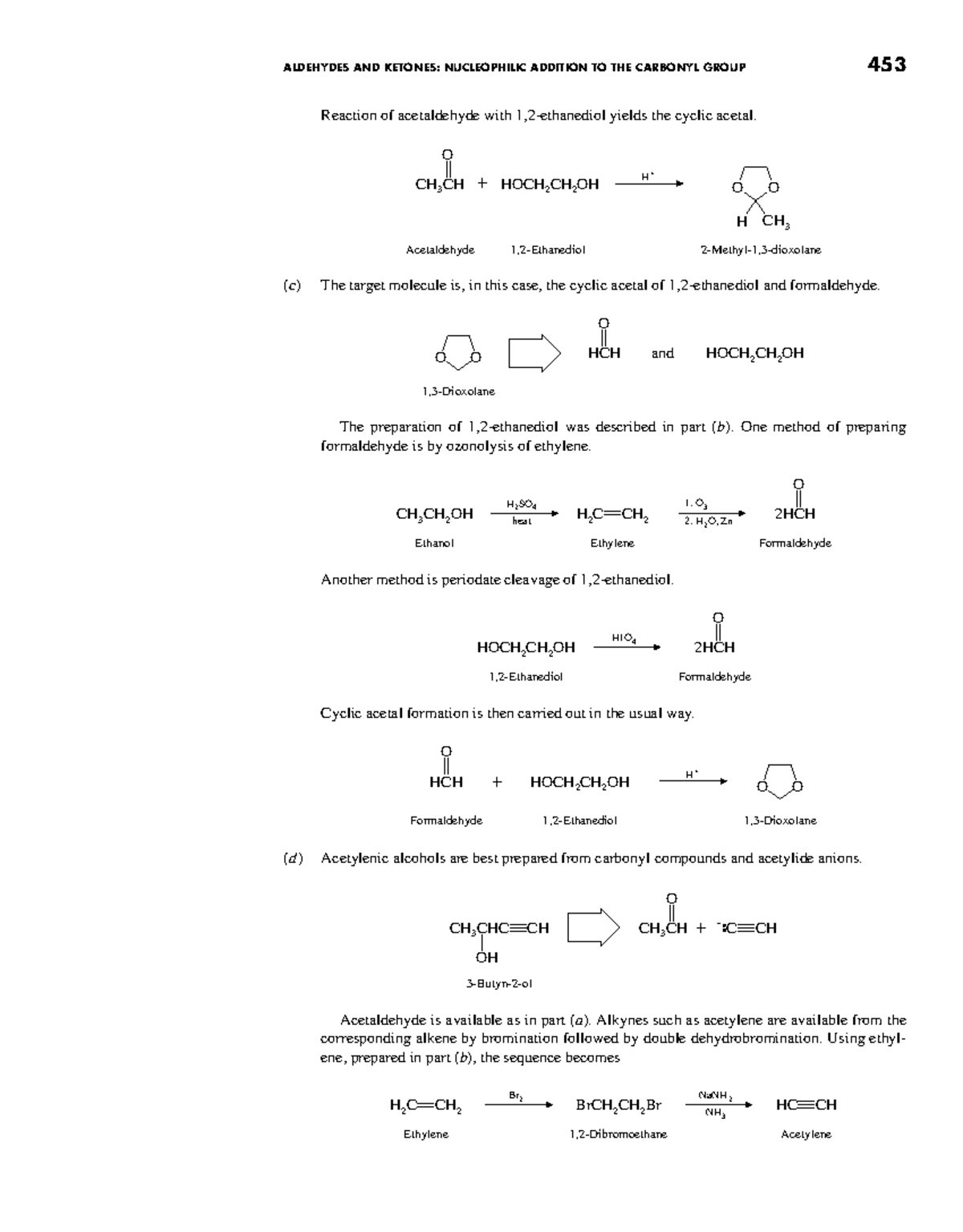 453 Organic Chemistry: Aldehydes & Ketones Nucleophilic Addition - Studocu