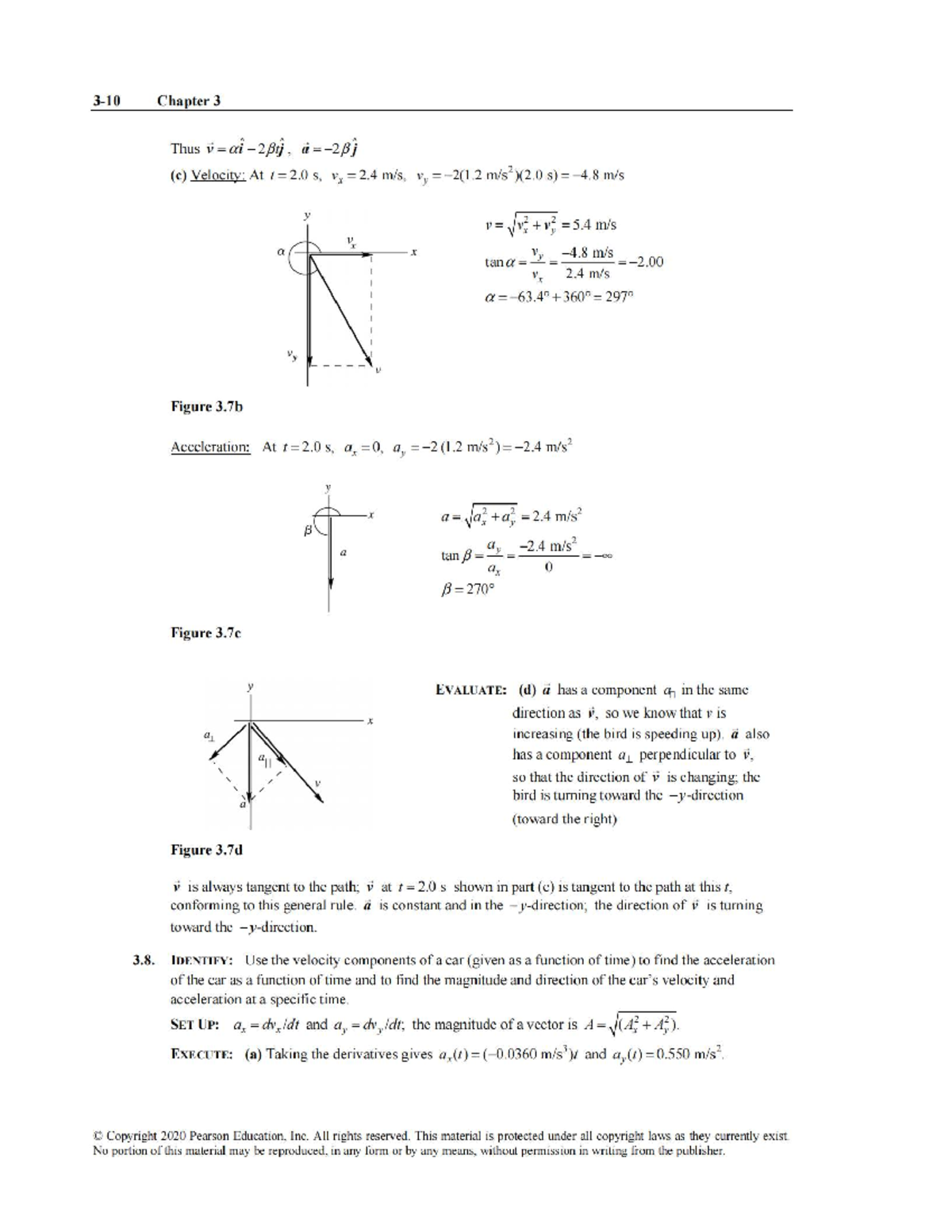 Chapter 3: Velocity and Acceleration Analysis in Physics (PHYS 101 ...