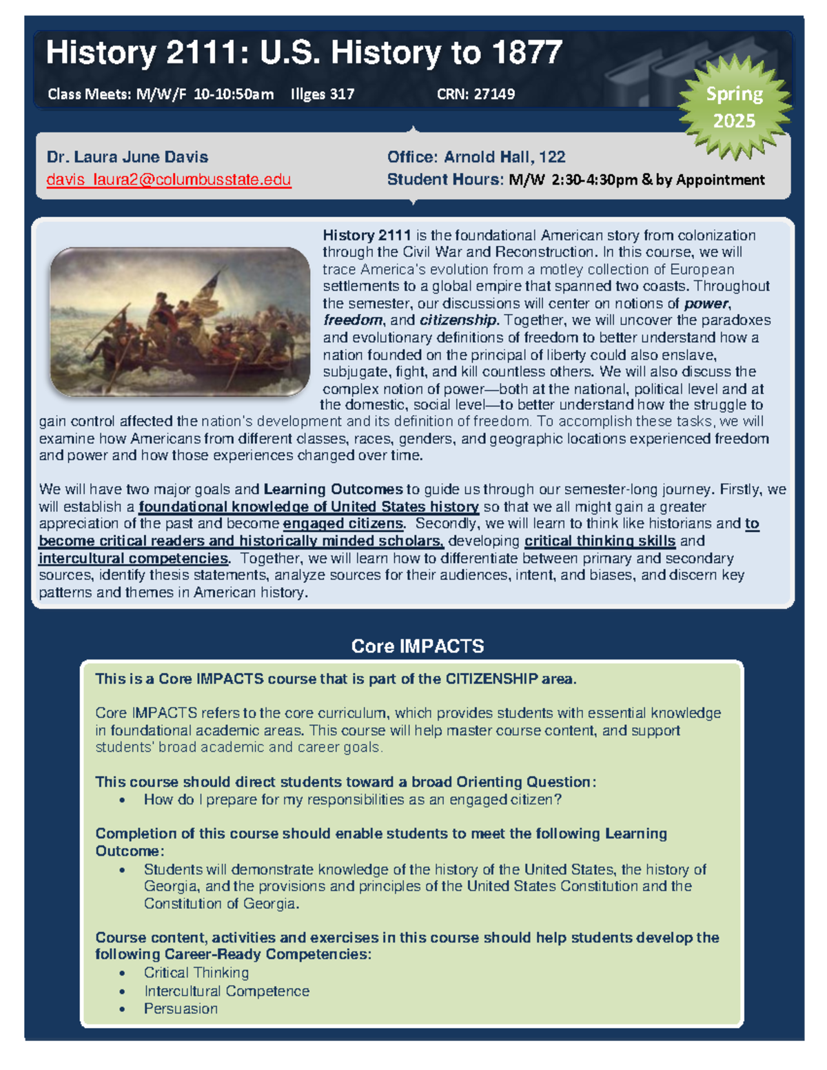 Final Exam Study Guide for History 2111: U.S. History to 1877 - • the ...
