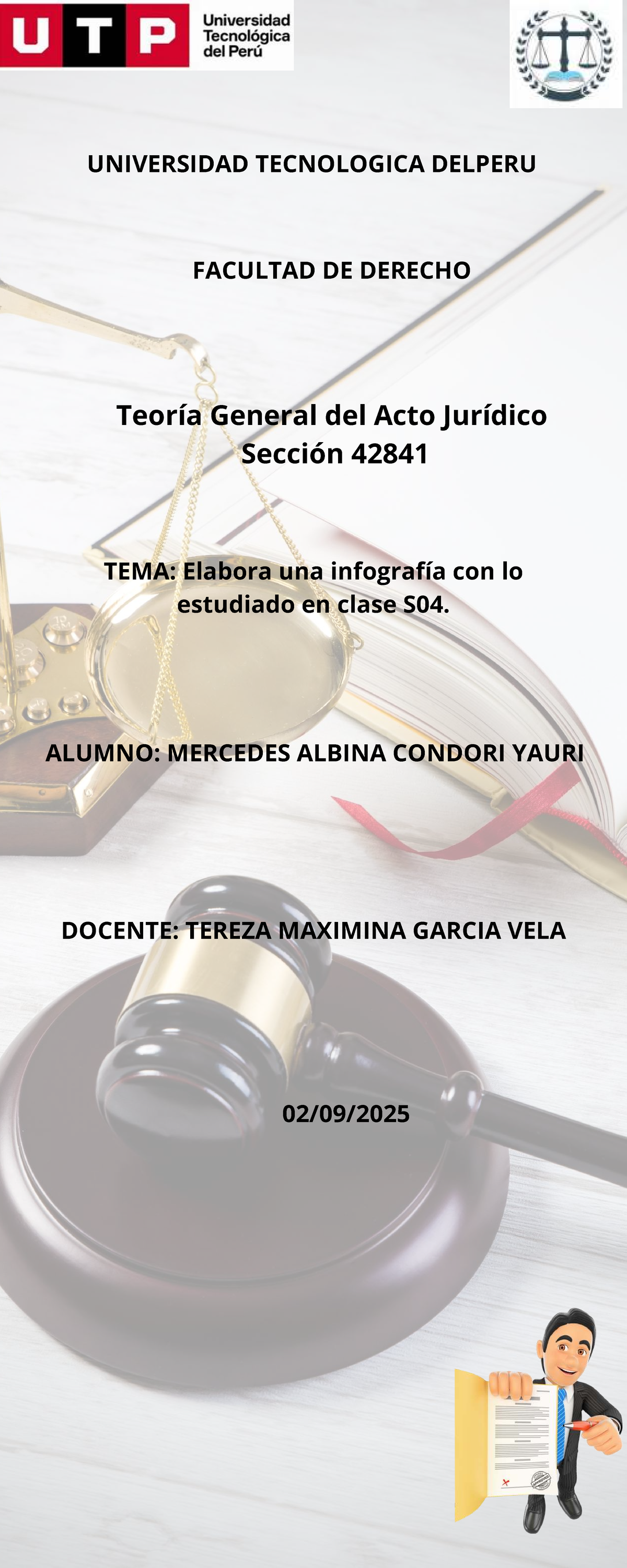 S04 Infografía sobre Capacidad Jurídica y Fin Lícito - UTP - Studocu