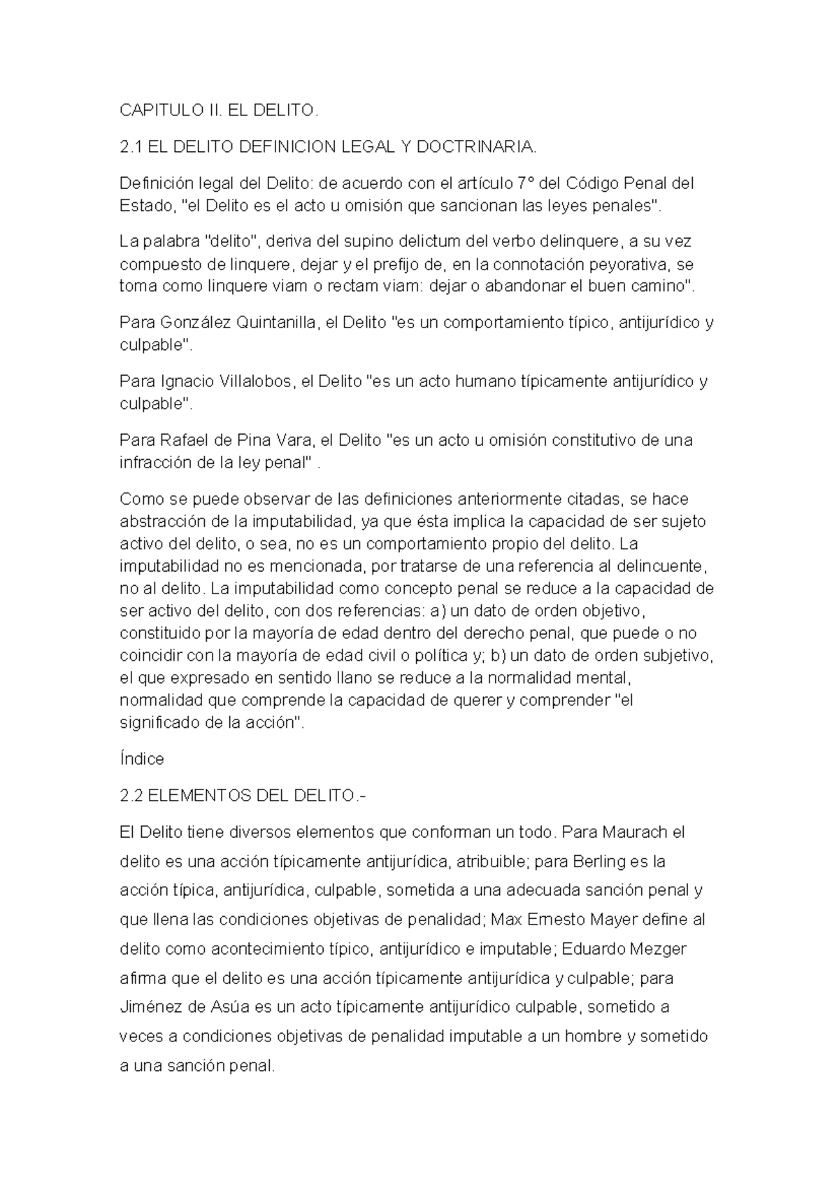 Elementos del Delito: Definición, Tipicidad y Culpabilidad en el ...