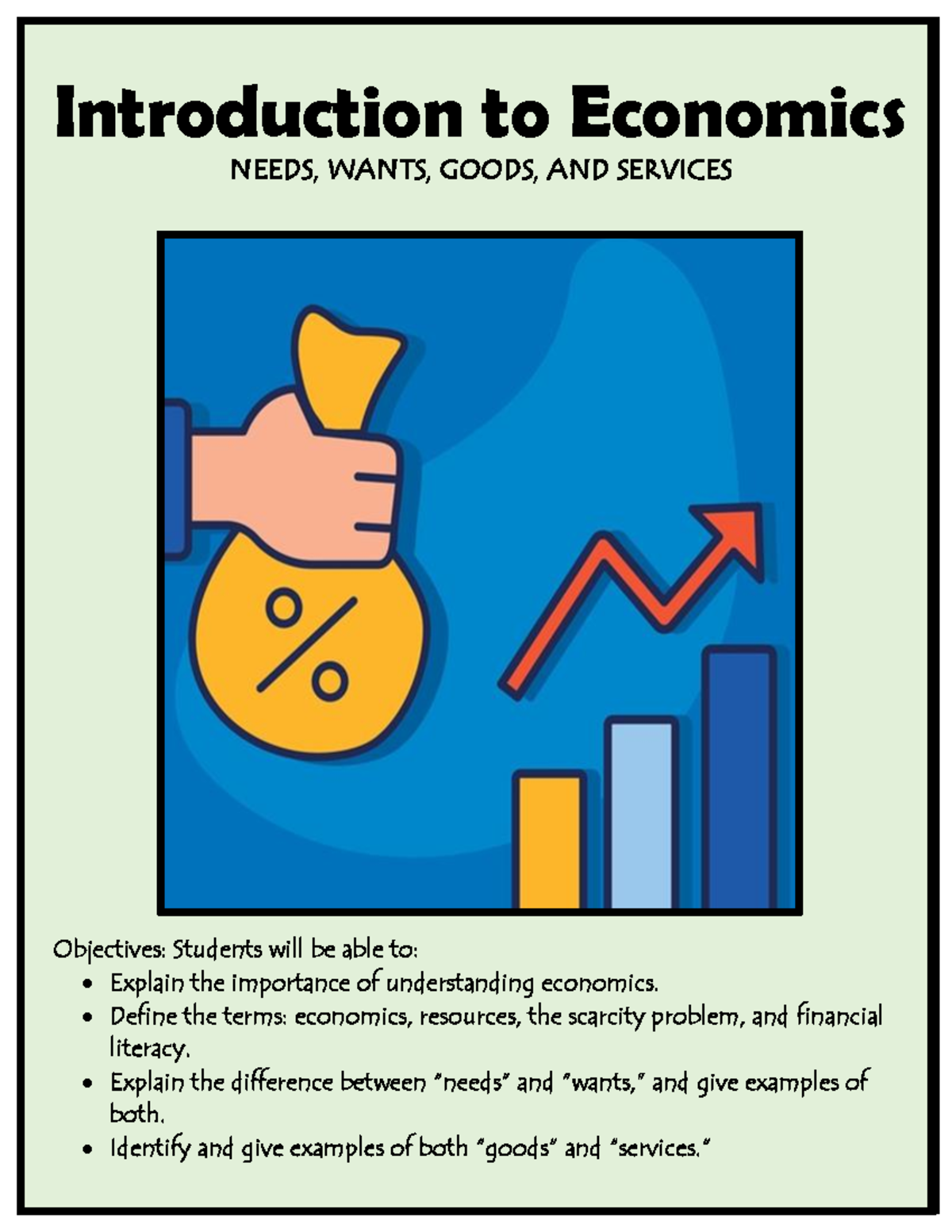 Intro to Economics: Needs, Wants, Goods & Services Overview - Studocu