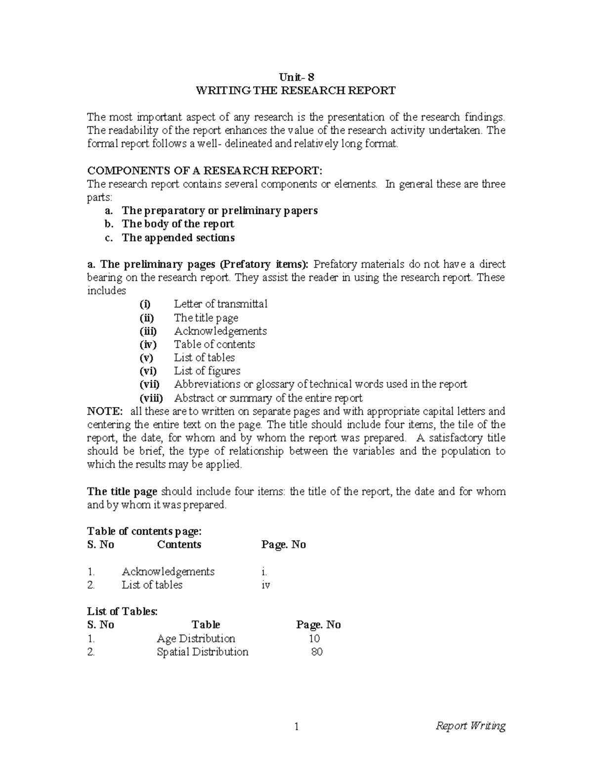 BR CH 8 - Writing the Research Report: Key Components & Guidelines ...