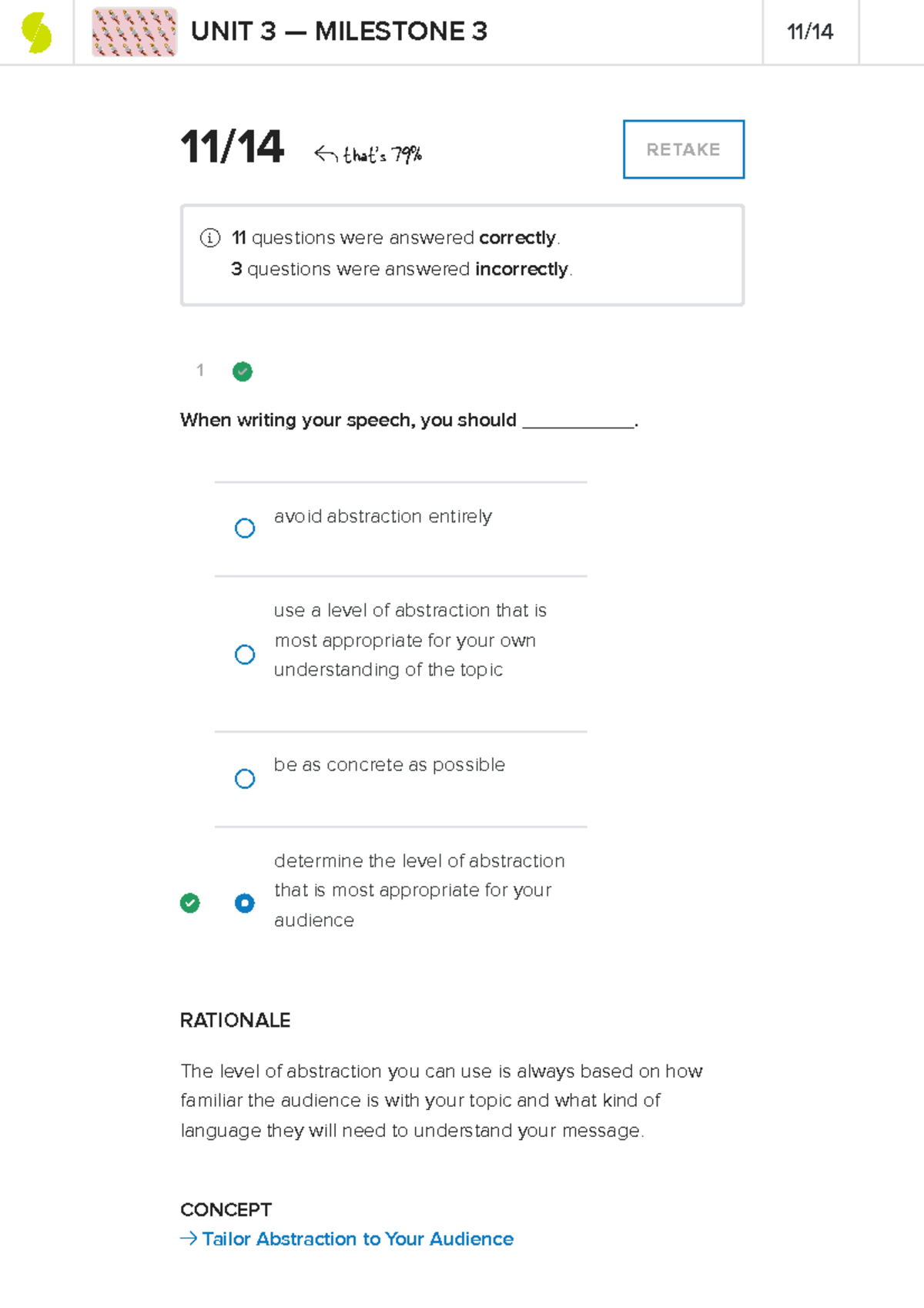 Unit 3 Milestone Test: Understanding Audience Engagement Techniques ...