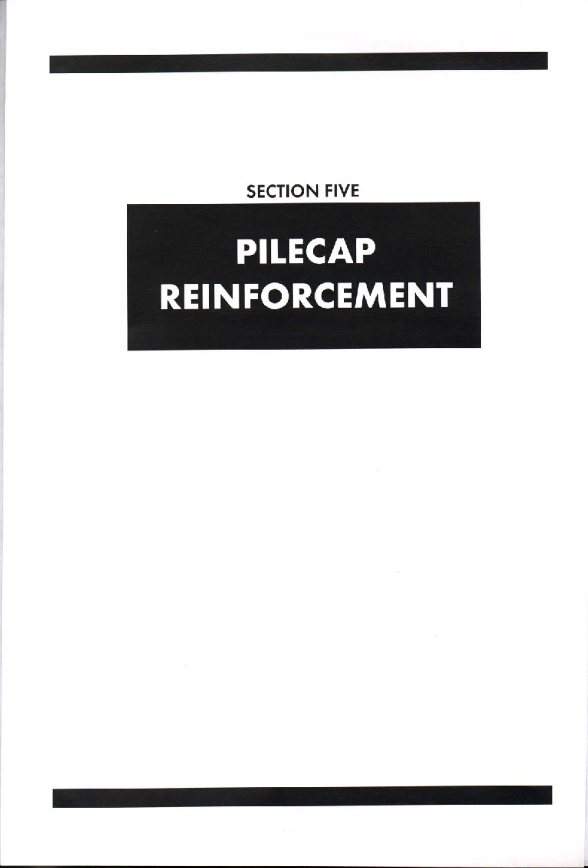BCA Pile Cap Reinforcement Details and Design Tables for Piles - Studocu
