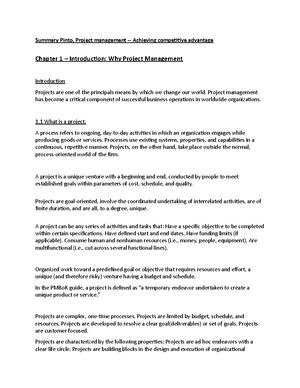 CH4 Testbank - Test bank for project management chapters - Chapter 04 ...