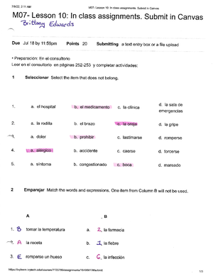 [Solved] Complete the following with the correct direcrt object ...