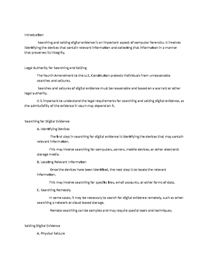 Chapter 3 Book - Chapter 3 • Data Acquisition • Objectives (1 of 2) • List digital evidence ...