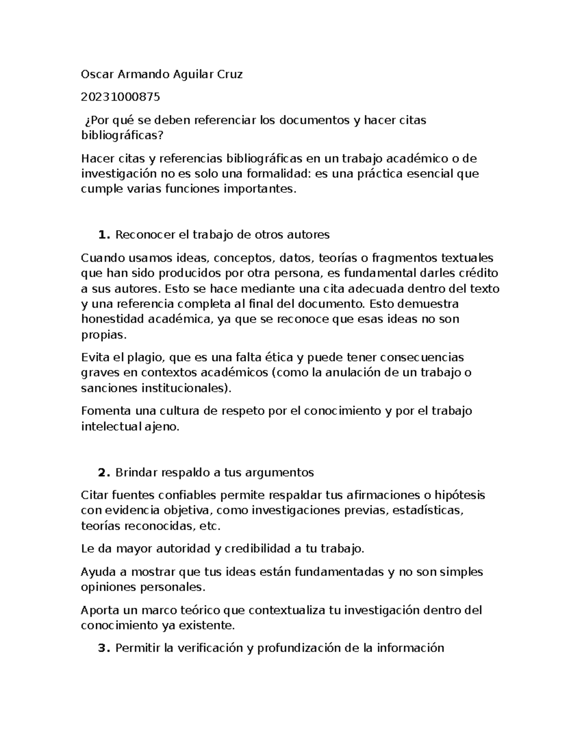 Reporte sobre Citas Bibliográficas y Estilo APA en Investigación ...
