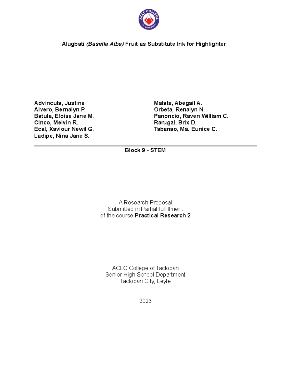 Research- Chapter-1-3-D-PA- Tapos - Alugbati (Basella Alba) Fruit as ...