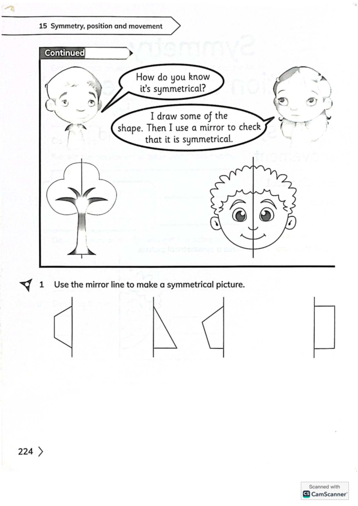 Cambridge Math Stage 2 - Unit 15: Symmetry, Position & Movement - Studocu